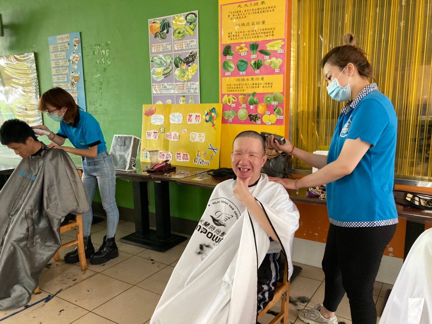 ️109.08.10 ️米蘭時尚髮型義剪 - 長泰教養院新市分院